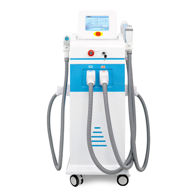 4 In 1 Multifunctional Nd Yag Laser Tattoo Removal IPL Hair Removal RF ...